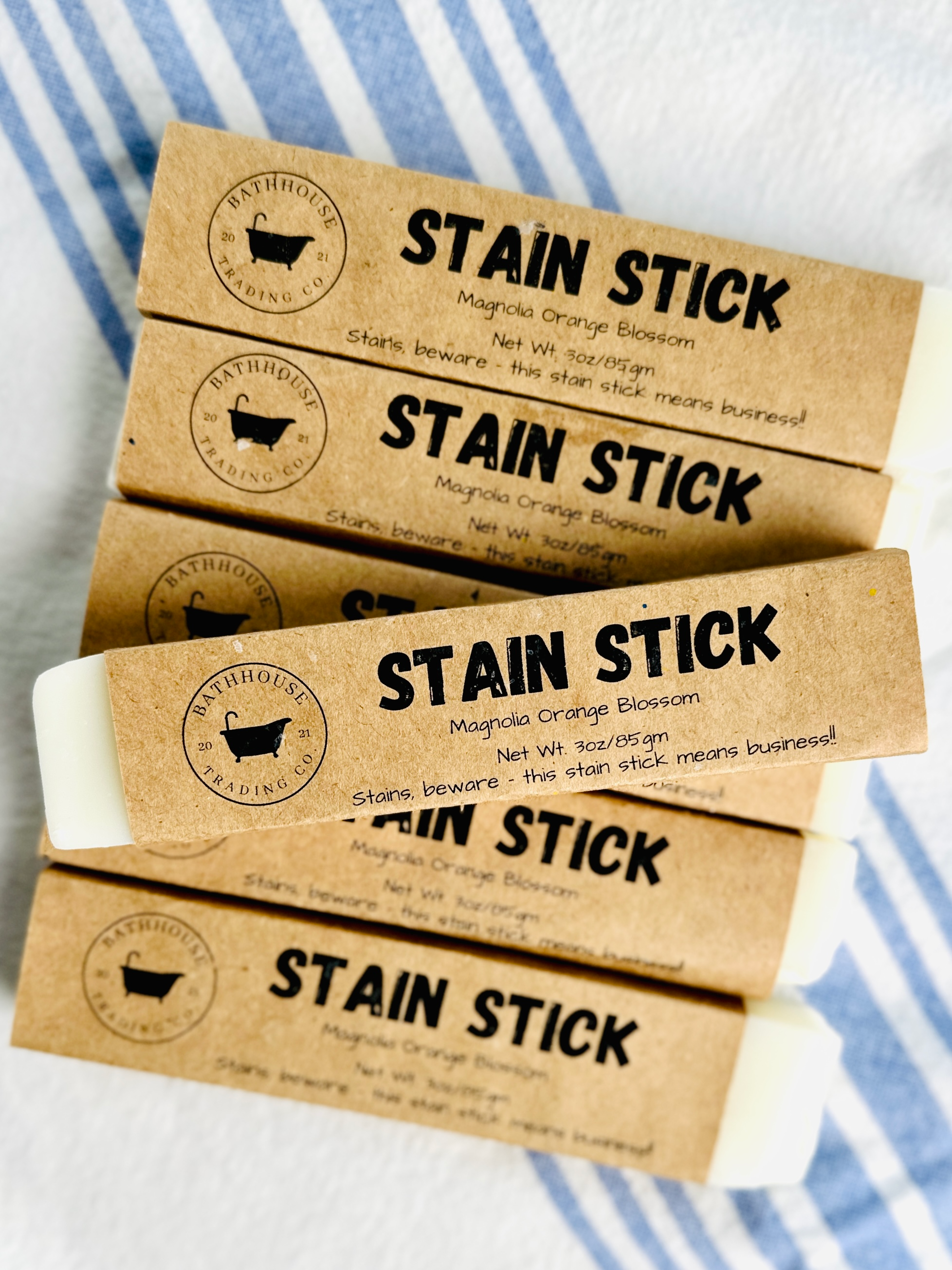 Magnolia Orange Blossom Stain Stick | Bathhouse Trading Co