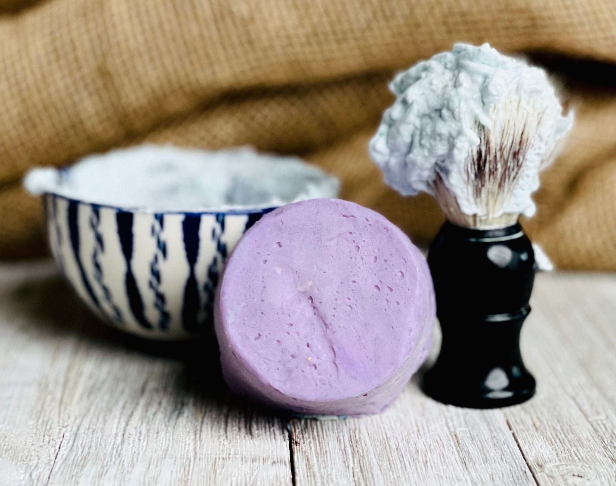 Berry Nice Shave Puck | Bathhouse Trading Co